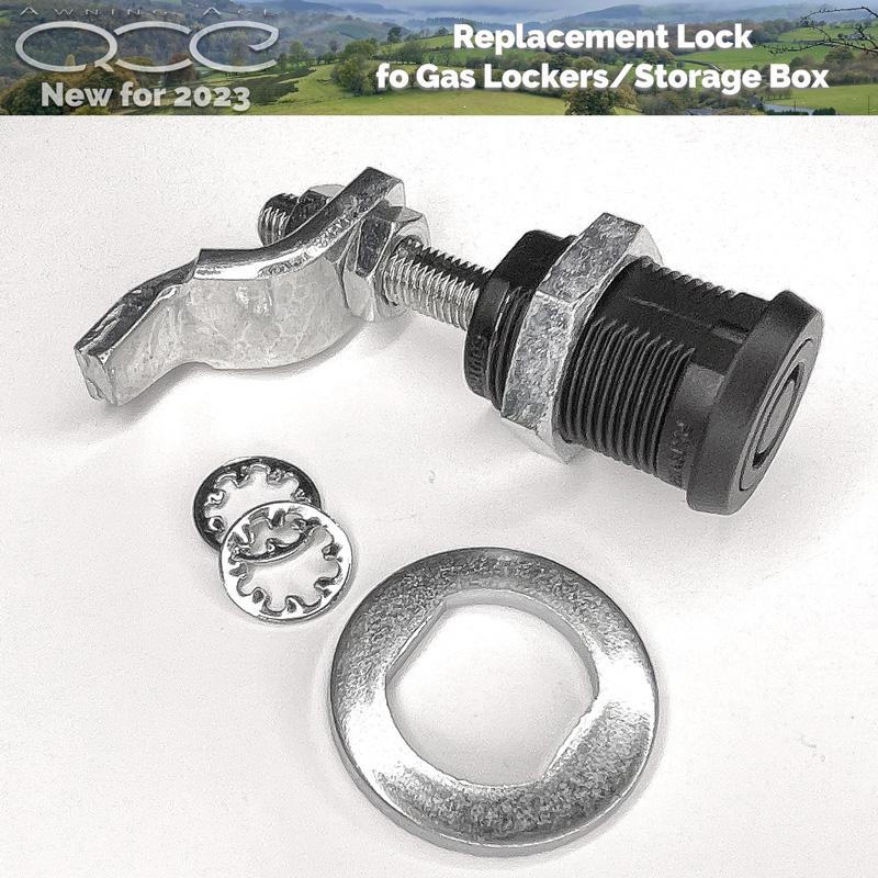Caravan Motorhome Replacement Lock for Gas Locker/Garage - awningace.com