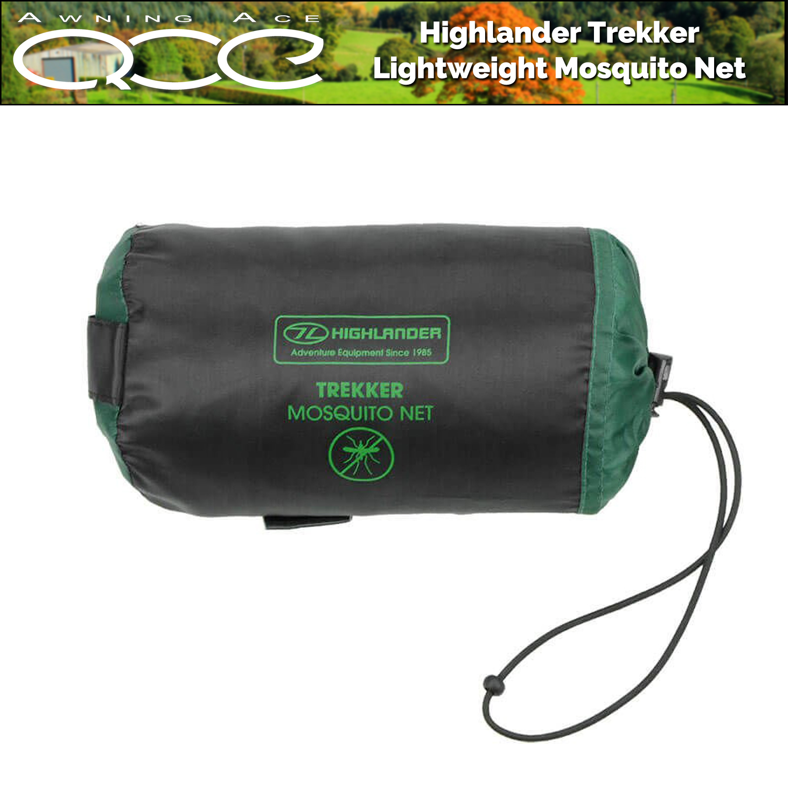 Highlander Trekker Lightweight Packable Mosquito Net - awningace.com