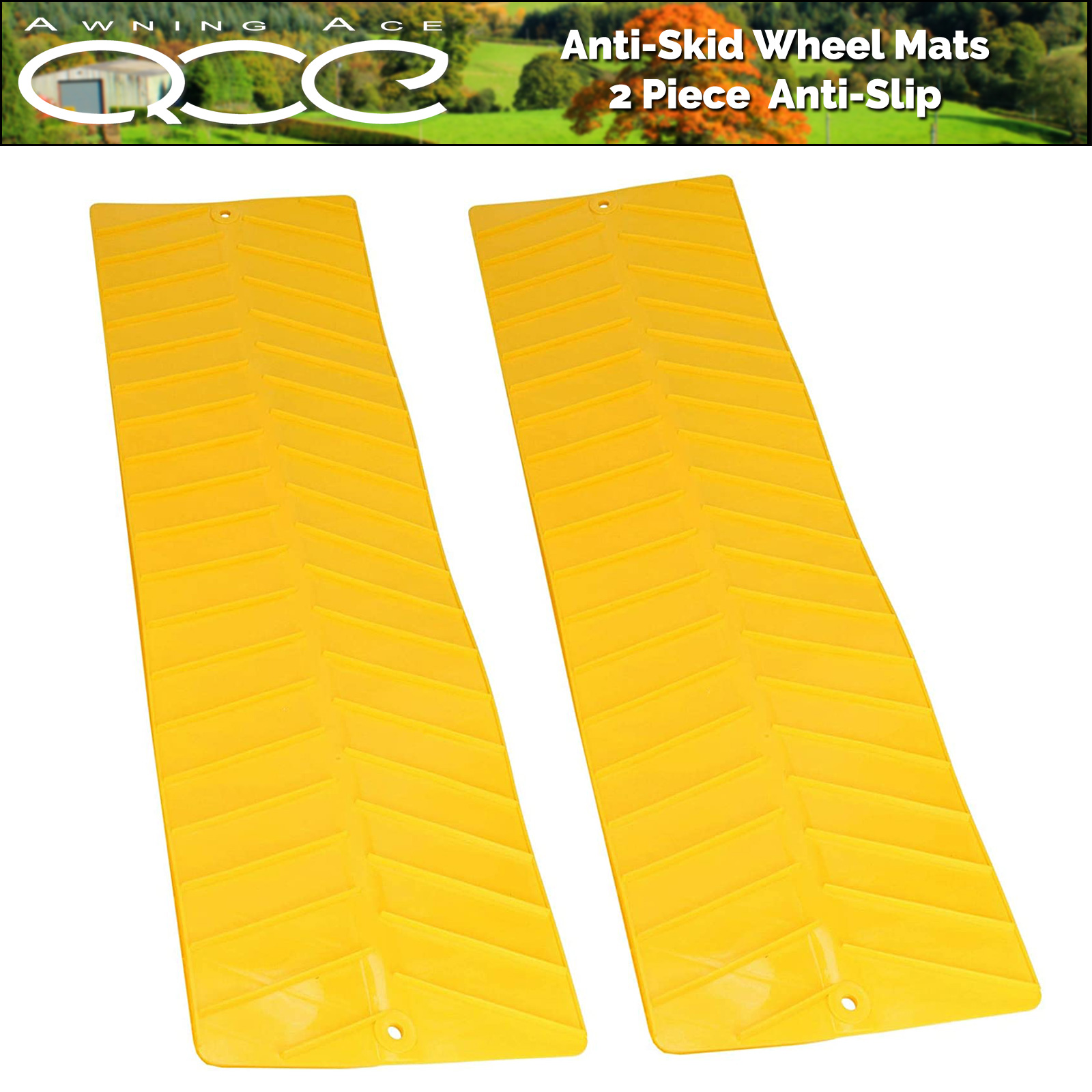 Optima Anti-Skid Muddy Wheel Traction Mats - awningace.com