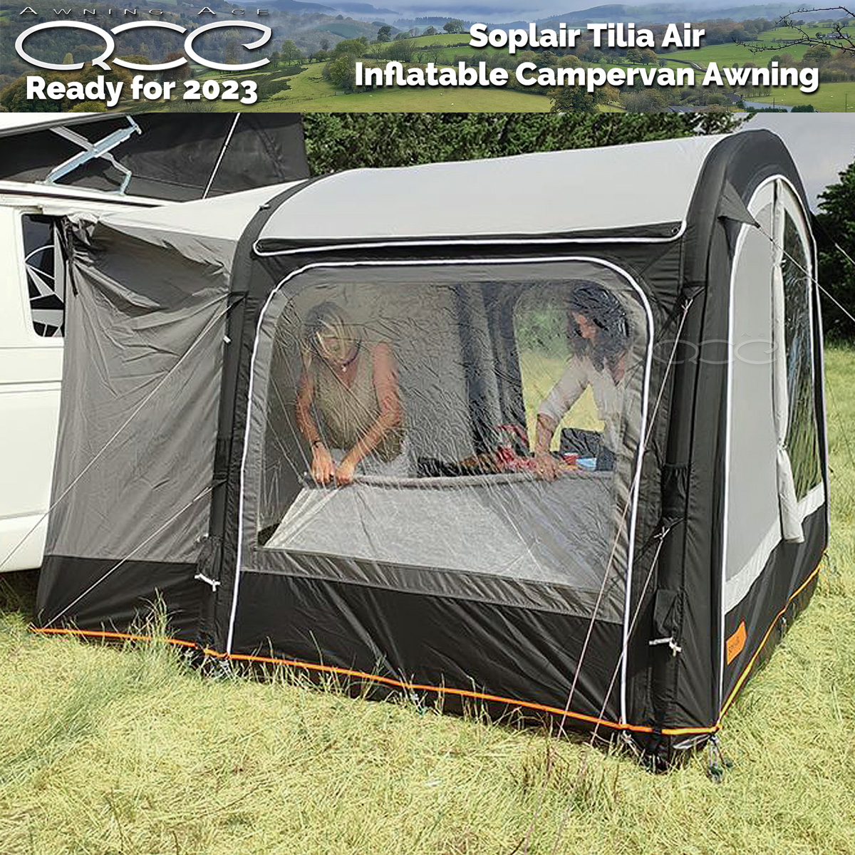 Soplair Tilia Air Campervan Drive Away Awning - awningace.com