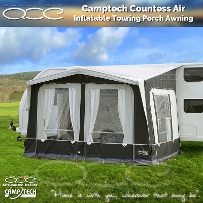 Camptech Countess Air All Seasonal Caravan Porch Awning - awningace.com