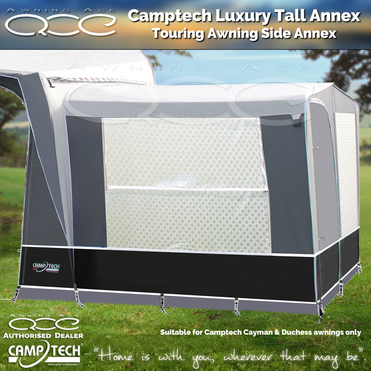 Camptech Awning Bedroom Side Annex - awningace.com