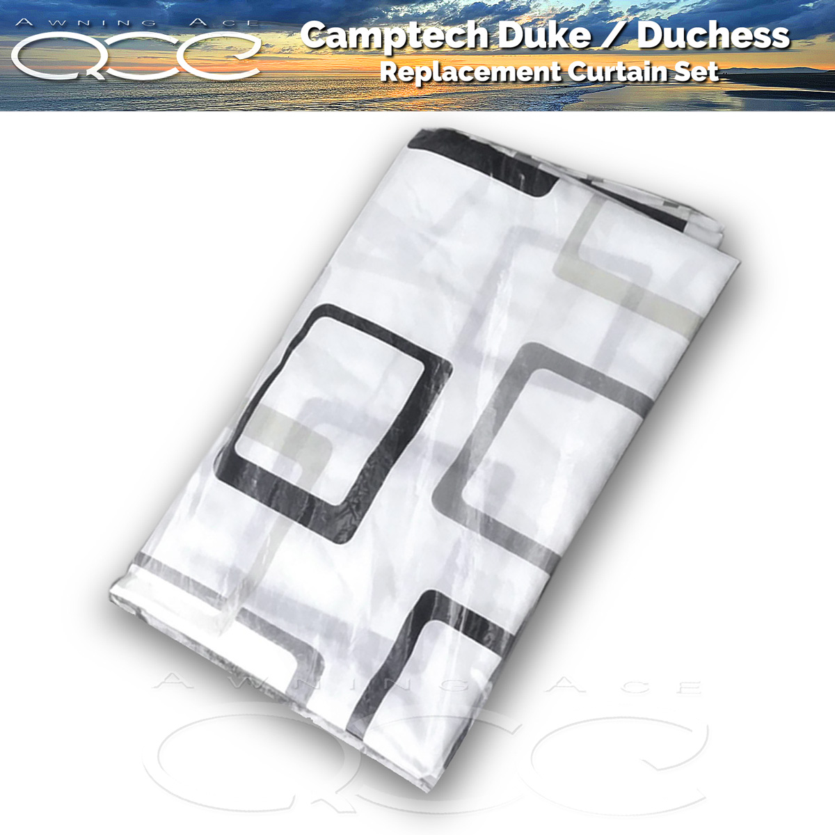 Camptech Duke/Duchess Additional Awning Curtain Set - awningace.com