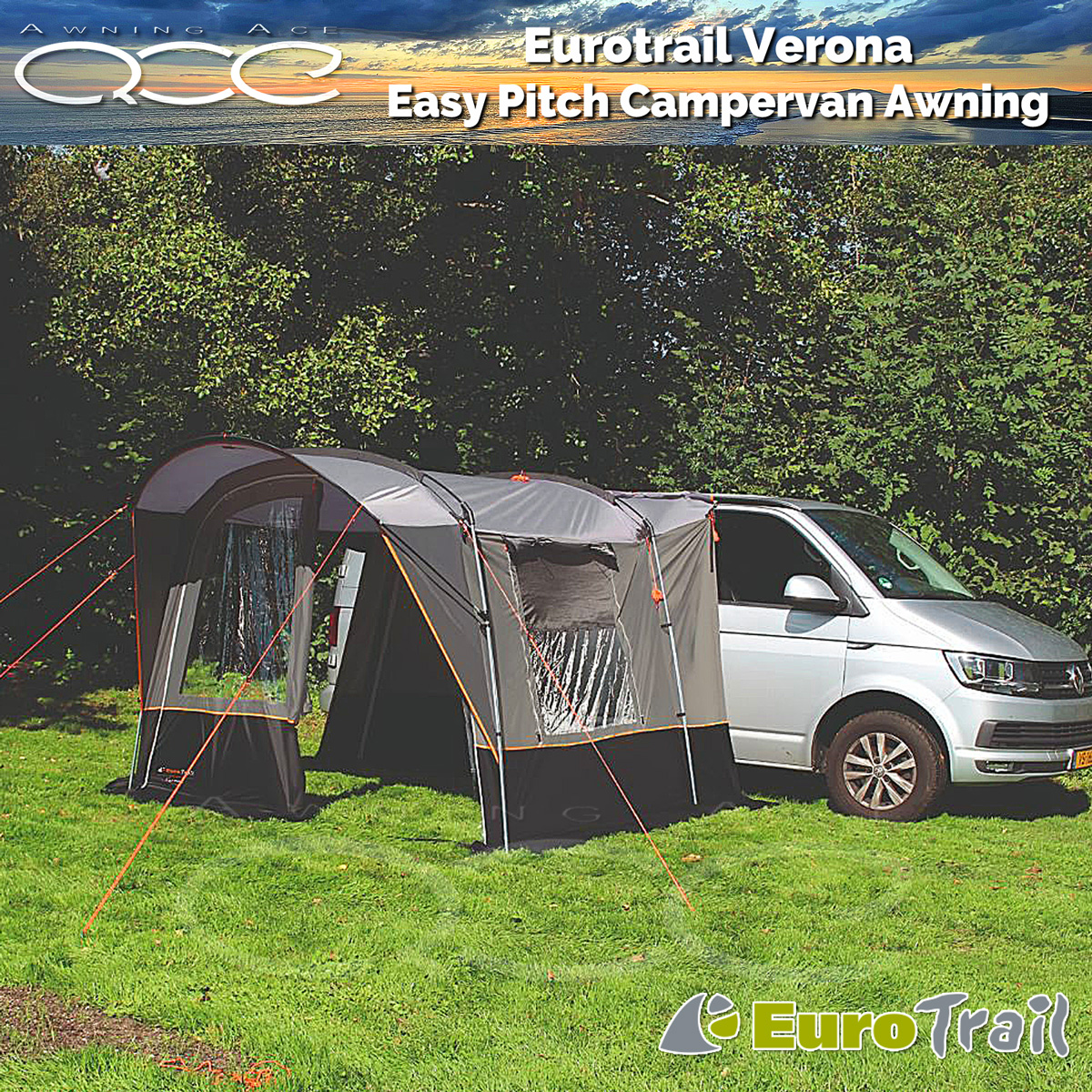 Verona VW Campervan Drive Away Awning for T4 T5 T6 Transporter ...