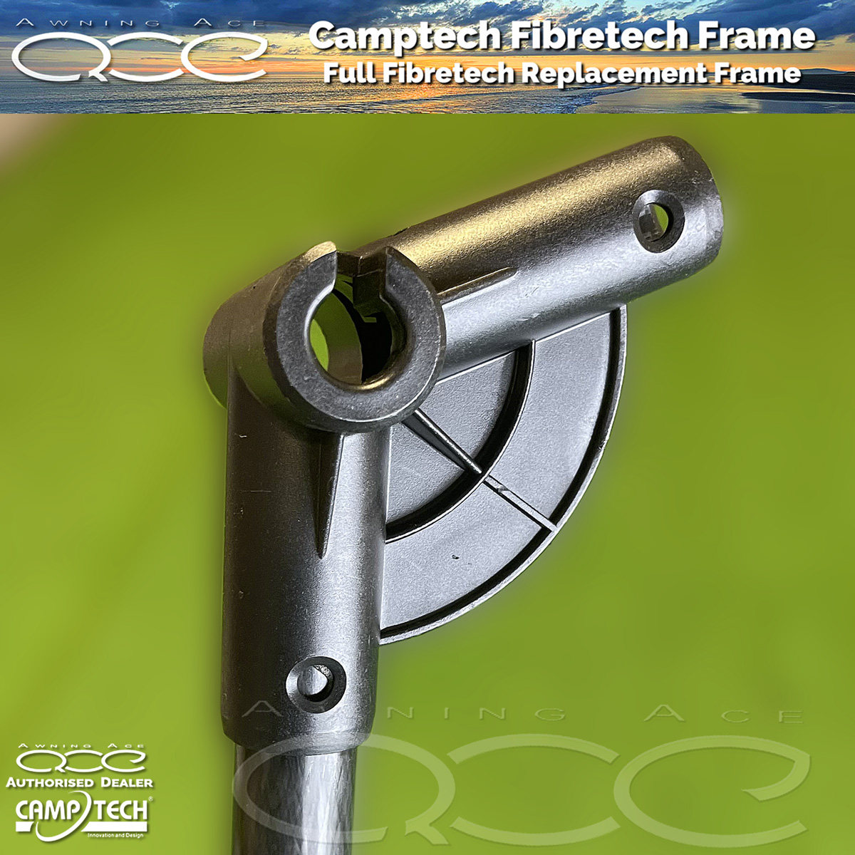 Camptech Awning Fibretech Frame Complete (Frame Only) - awningace.com