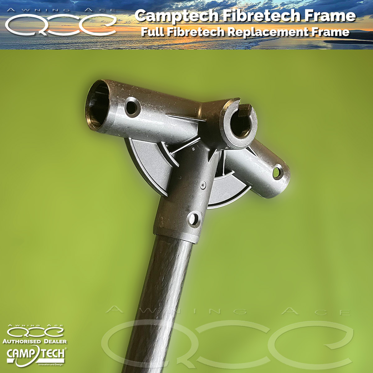 Camptech Awning Fibretech Frame Complete (Frame Only) - awningace.com