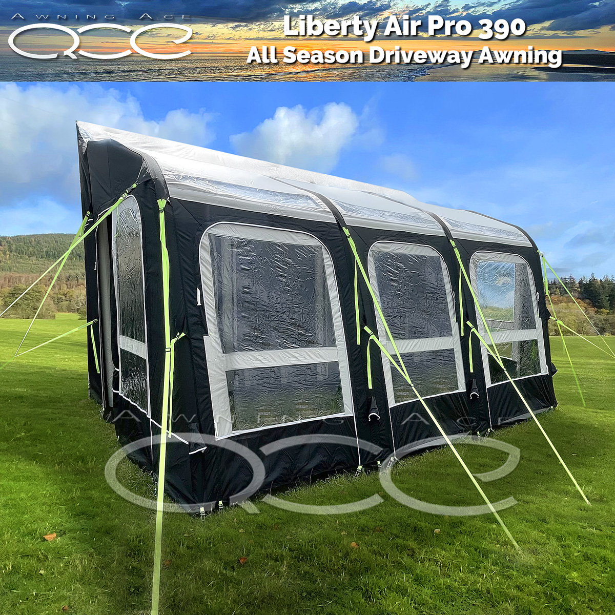 Liberty Air 390 Drive Away Large Heavy Duty Motorhome Awning ...