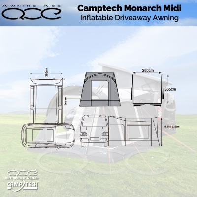 Camptech Caravan Awnings, Motorhome and Campervan Awnings - awningace.com