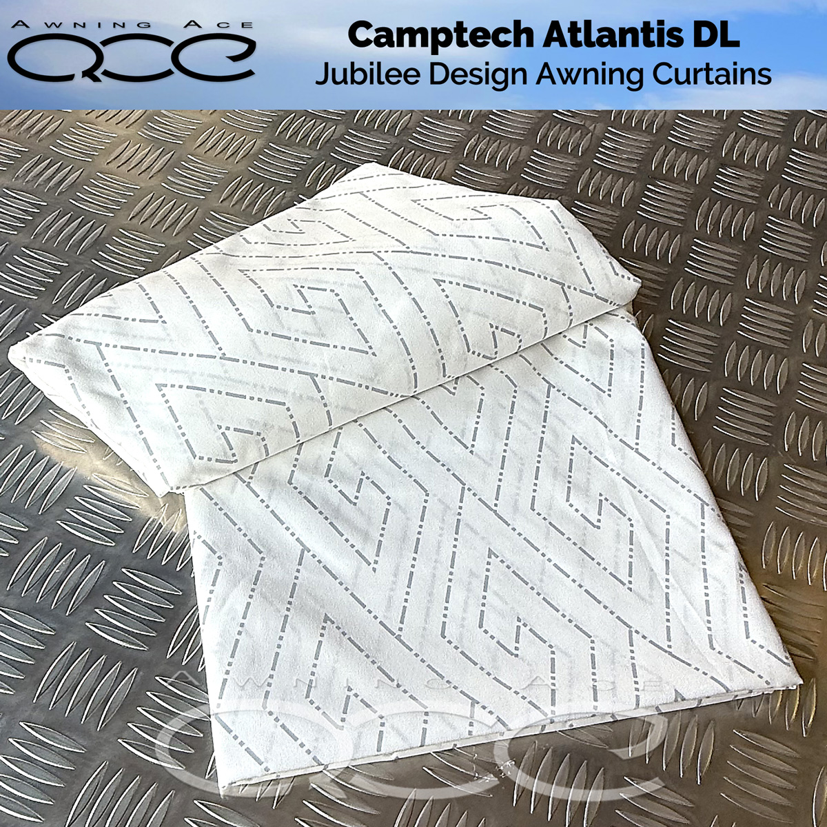 Camptech Atlantis DL Jubilee Awning Curtain Set - awningace.com
