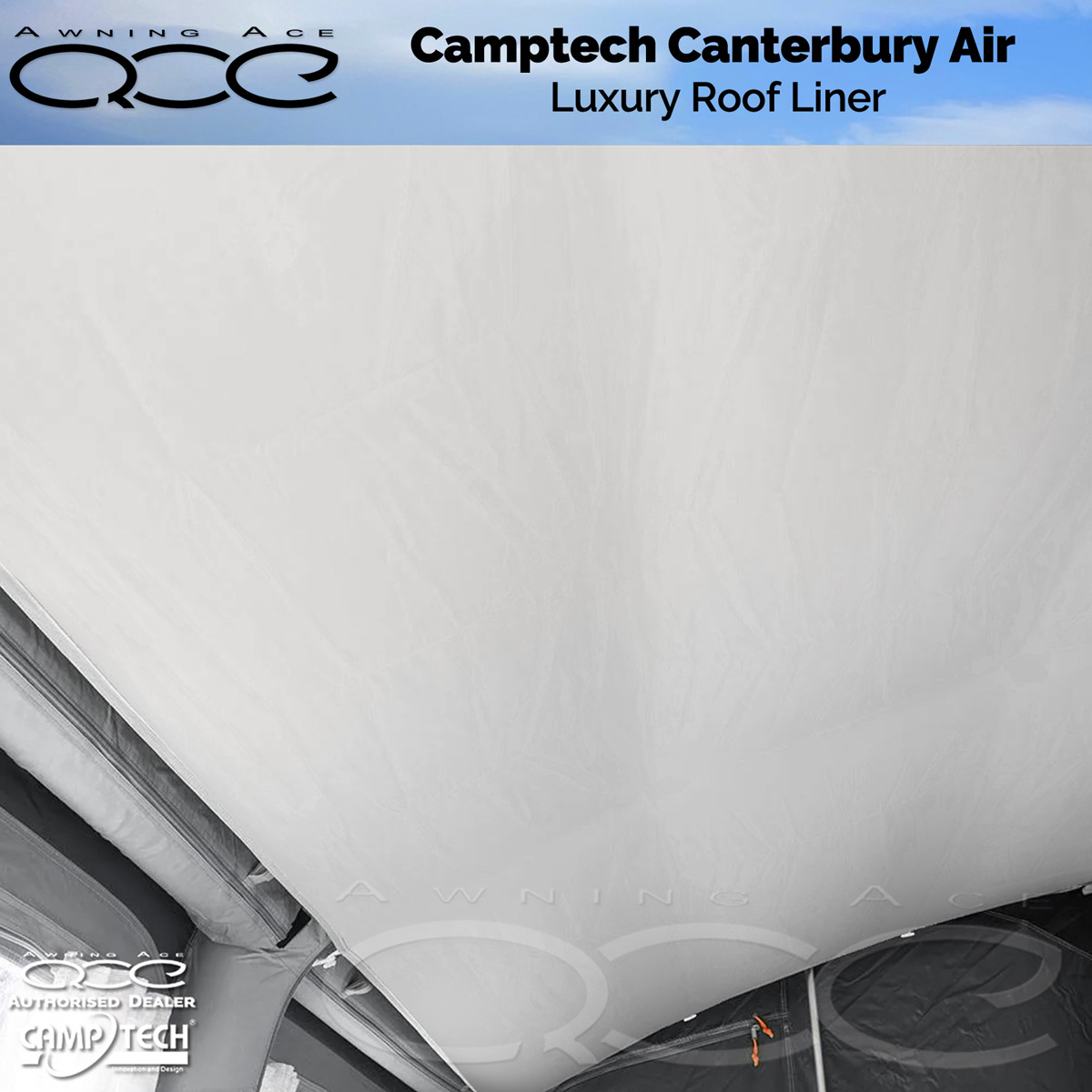 Camptech Canterbury Awning Roof Liner - awningace.com