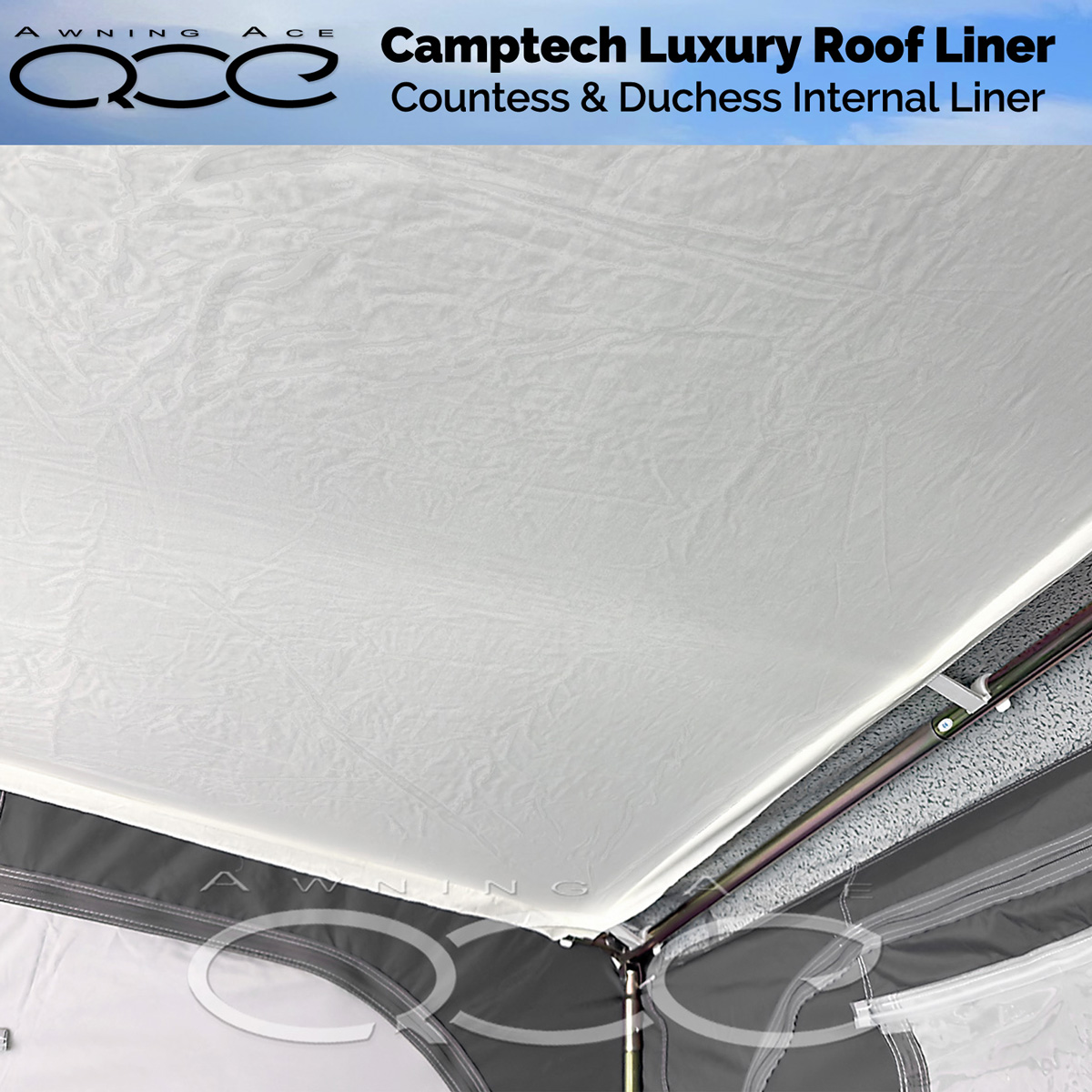 Camptech Duchess and Countess Internal Awning Luxury Roof Liner ...