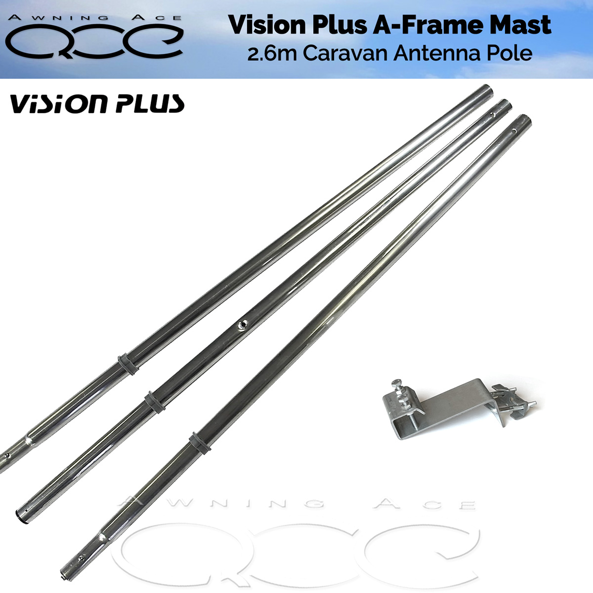 Vision Plus A-Frame Mast Kit (09-6012) - awningace.com