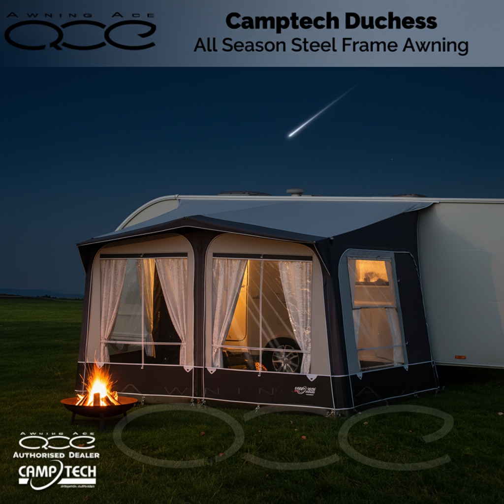 Camptech Duchess Heavy Duty All Season Caravan Porch Awning - awningace.com