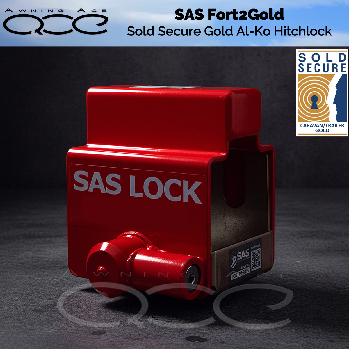 SAS Fortress II Gold Al-Ko Hitchlock - awningace.com