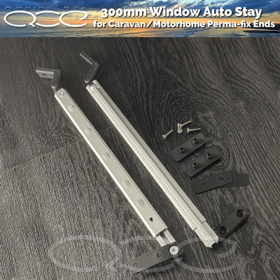 300mm Window Auto Stay for Caravan/Motorhome Perma-fix End - awningace.com