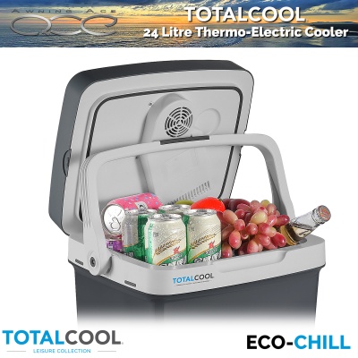 Zorn Z32 12V/230V 30 Litre Rechargeable Cool Box - awningace.com